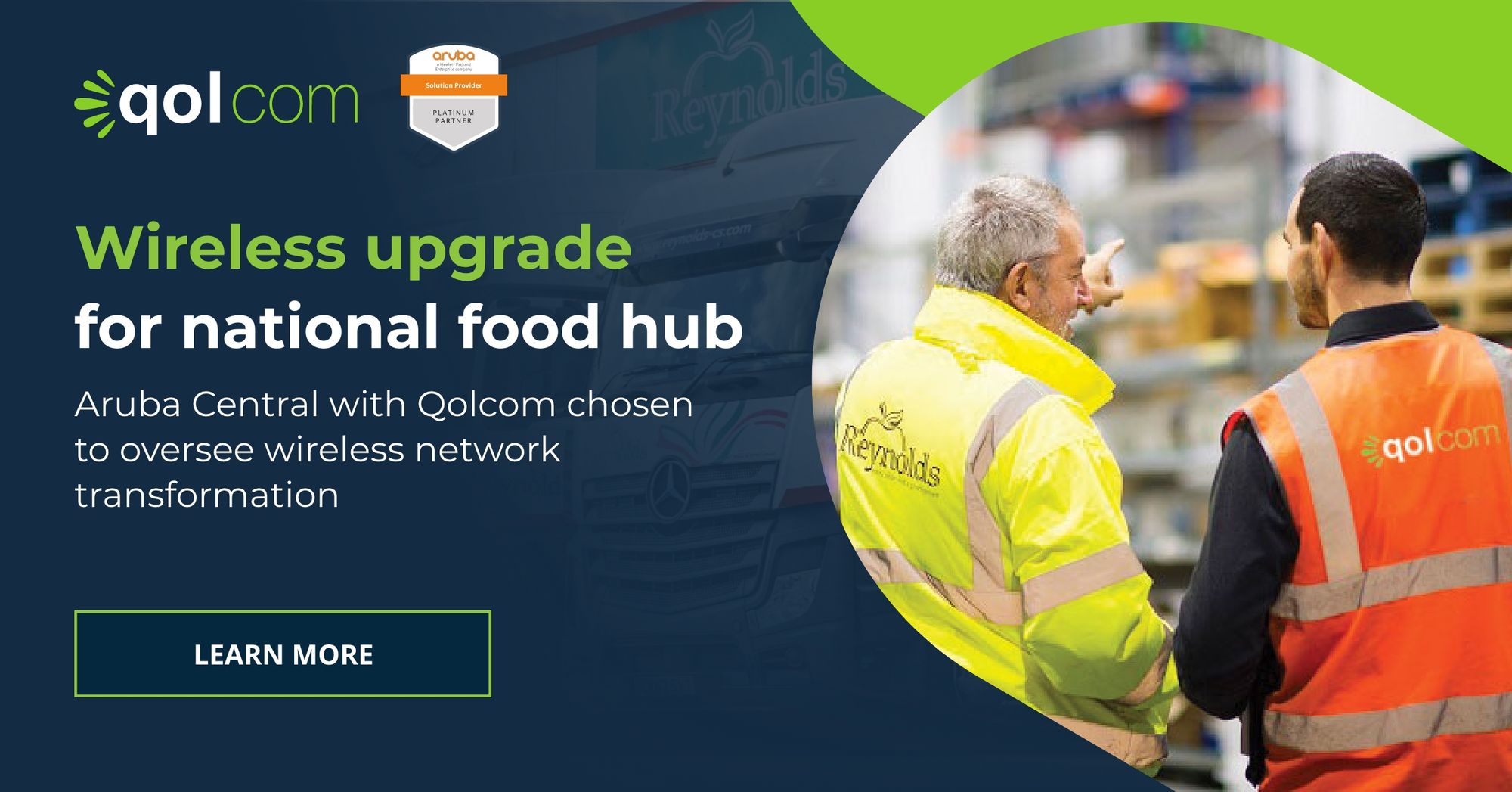 Wireless upgrade for national food hub